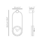 Micro Eslabon Clock – Space Lighting