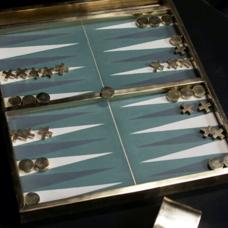 Backgammon Game – Space Lighting