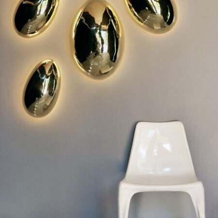 Golden Eggs – Wall Sconce – Space Lighting