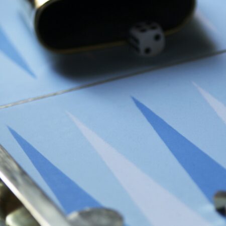 Backgammon Game – Space Lighting