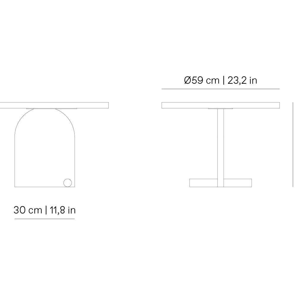 Nova Side Table – Space Lighting