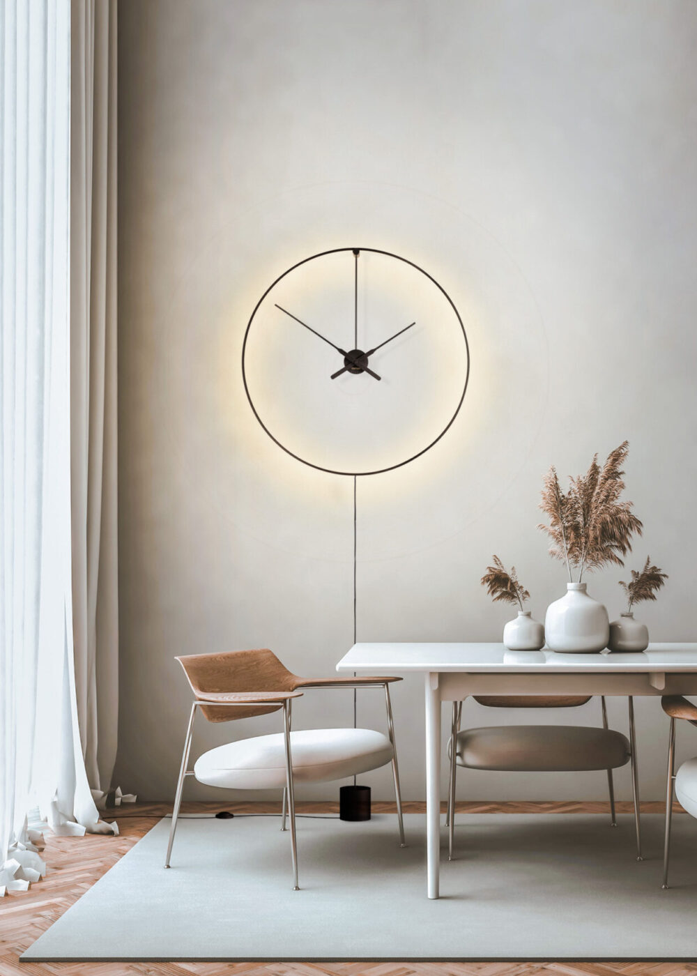 Ombra Clock – Space Lighting